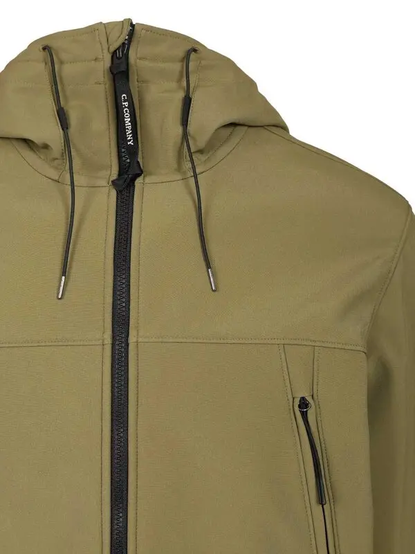 C.P. COMPANY Goggle Hooded Jacket - Green