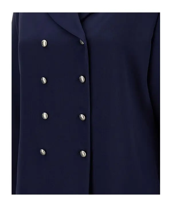 Ralph Lauren Double-breasted Tailored Shirt - Black