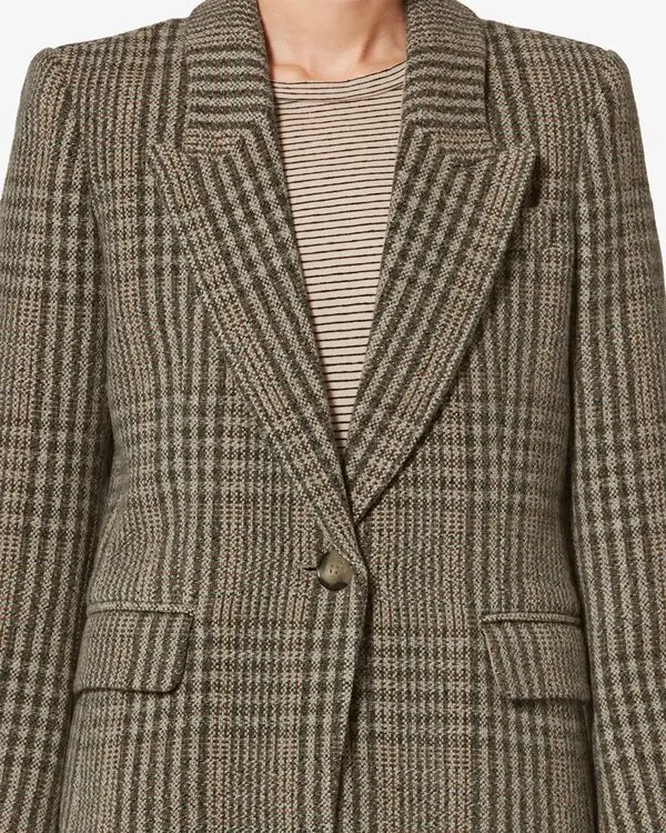 Isabel Marant Étoile Kerstin Checked Blazer