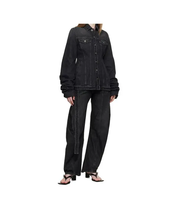 JEAN PAUL GAULTIER Long-sleeved Denim Jacket