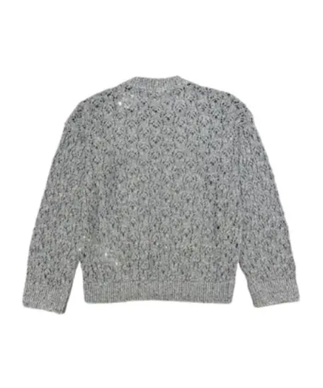 Eleventy Crew Neck Sweater - Gray