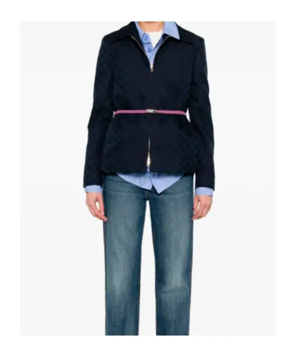 Gucci Monogrammed Zip-up Jacket