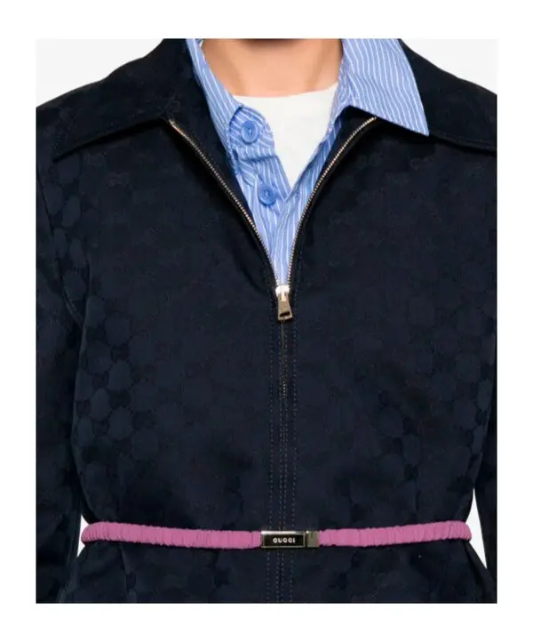 Gucci Monogrammed Zip-up Jacket
