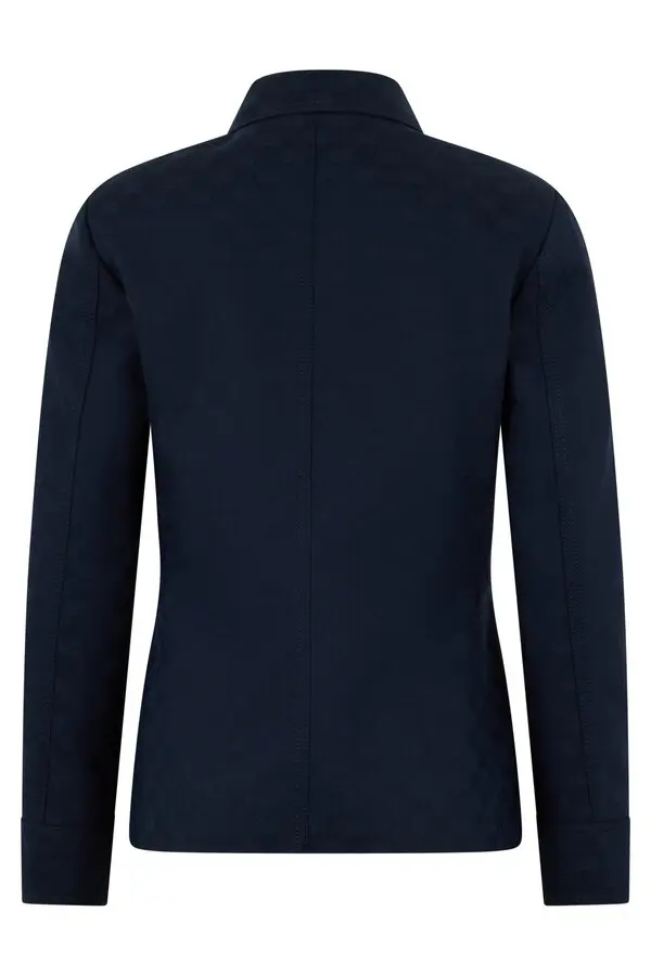 Gucci Monogrammed Zip-up Jacket - Black