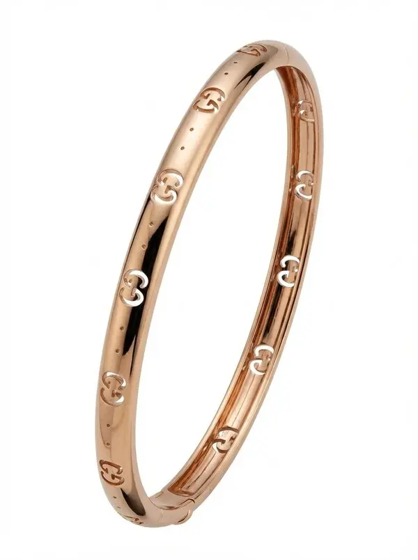Gucci Icon 18k Gg Bracelet - Rosy