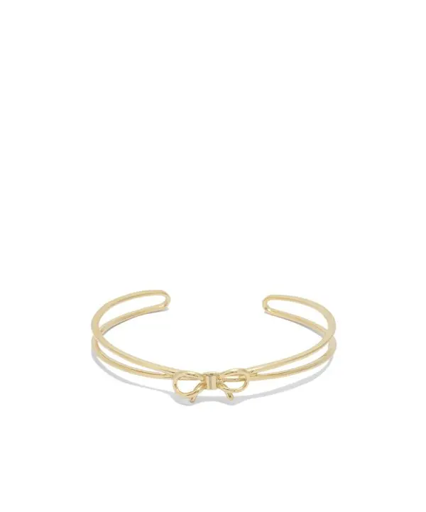 FERRAGAMO Bow Bangle Bracelet - Golden