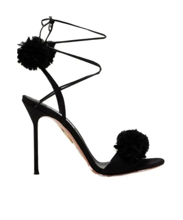 AQUAZZURA Embellished High-heeled Sandals