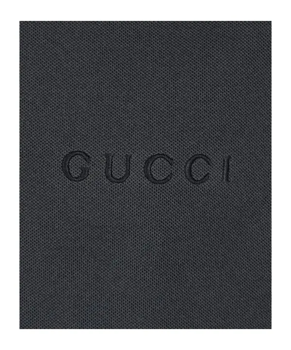 Gucci Logo-embroidered Striped-trim Sweatshirt