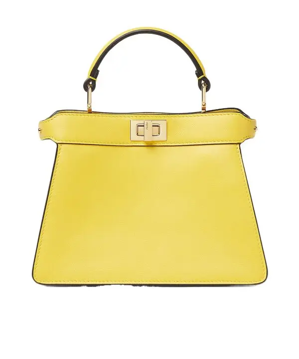 Fendi Peekaboo Iseeu Petite Tote Bag - Yellow