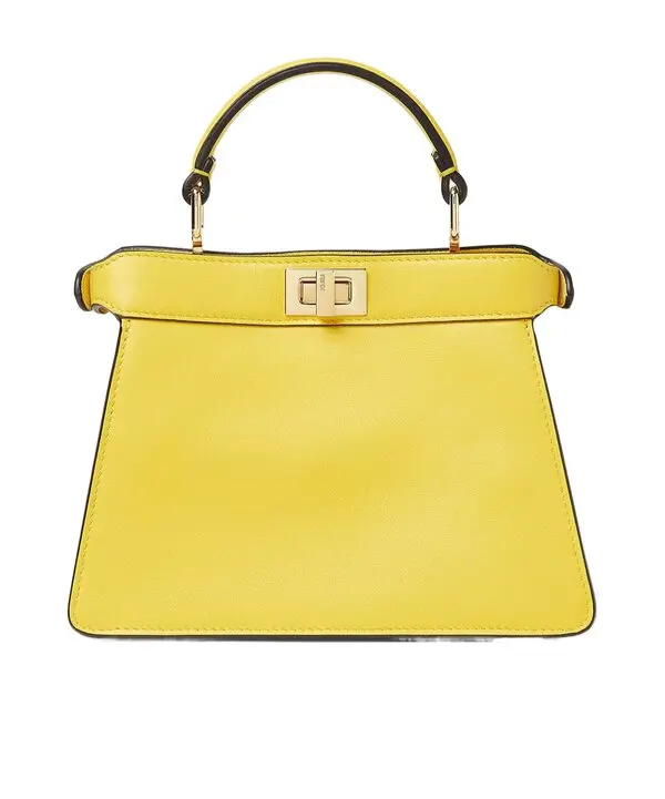 Fendi Peekaboo Iseeu Petite Tote Bag - Yellow