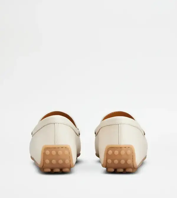 TOD'S City Gommino Loafers With Horsebit Detailing - Beige