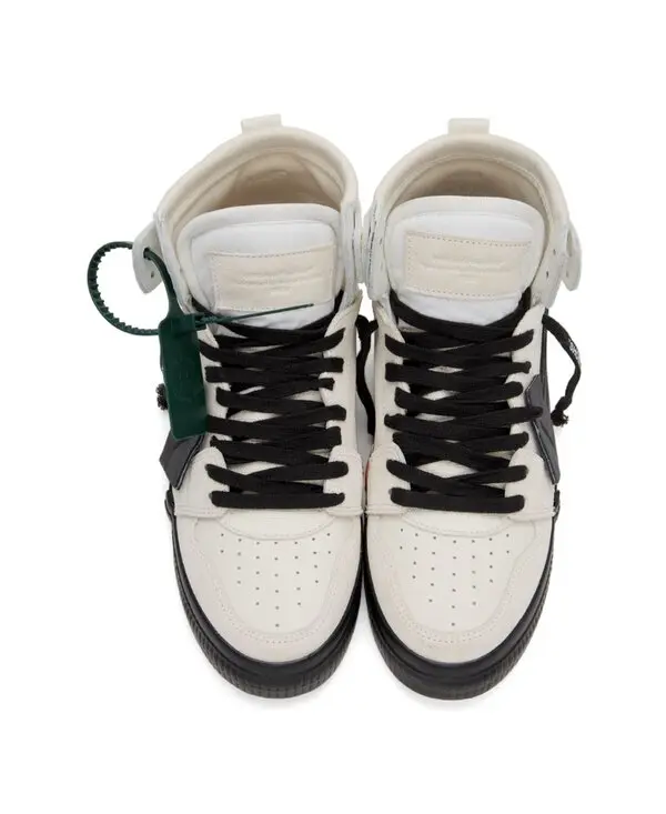 Off-White Vulcanized High-top Sneakers - Black