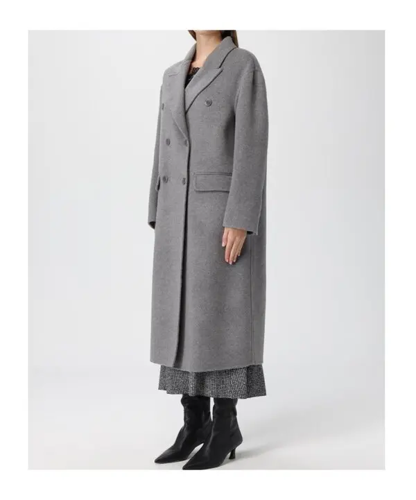 Ermanno Scervino Long-sleeved Double-breasted Coat