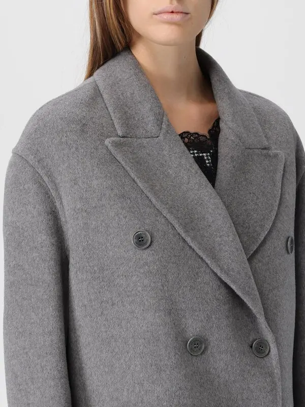 Ermanno Scervino Long-sleeved Double-breasted Coat