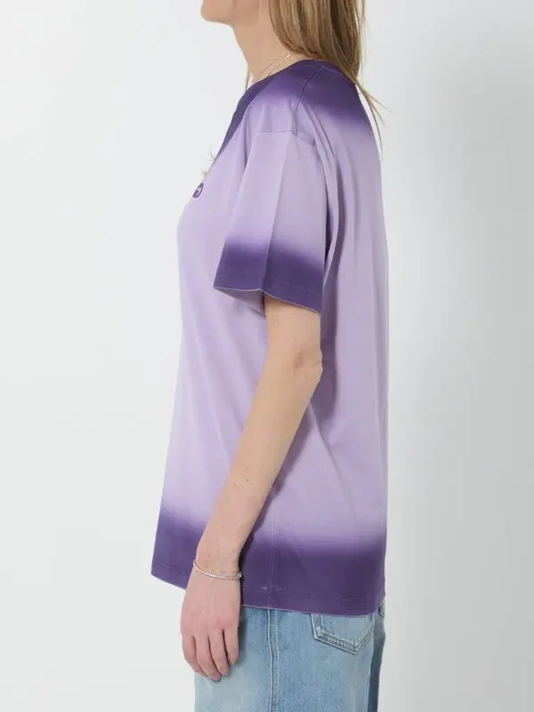 Gucci Gradient Logo Embroidered Crewneck T-shirt
