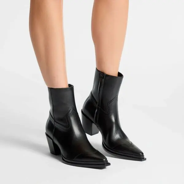 JIMMY CHOO Zipper Ankle Boots