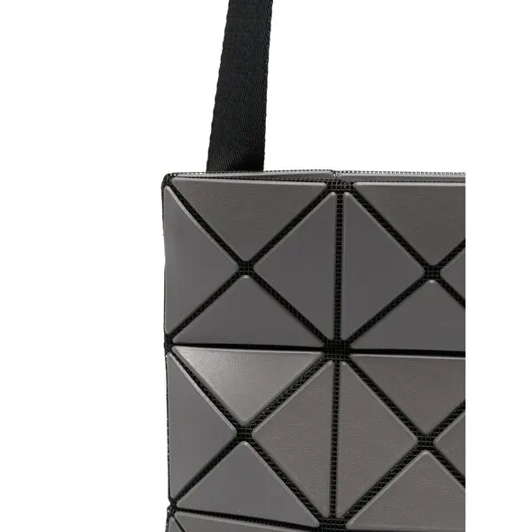 Issey Miyake Geometric Crossbody Bag - Gray