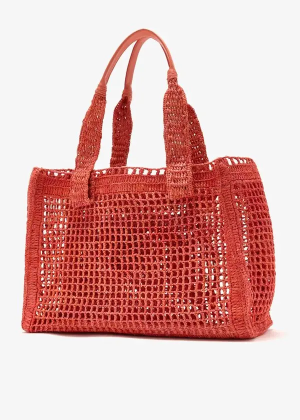 Chloé Summer Banana East-west Tote Bag - Red