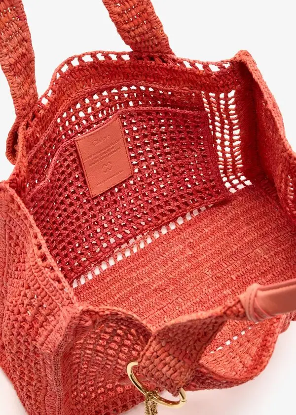 Chloé Summer Banana East-west Tote Bag - Red