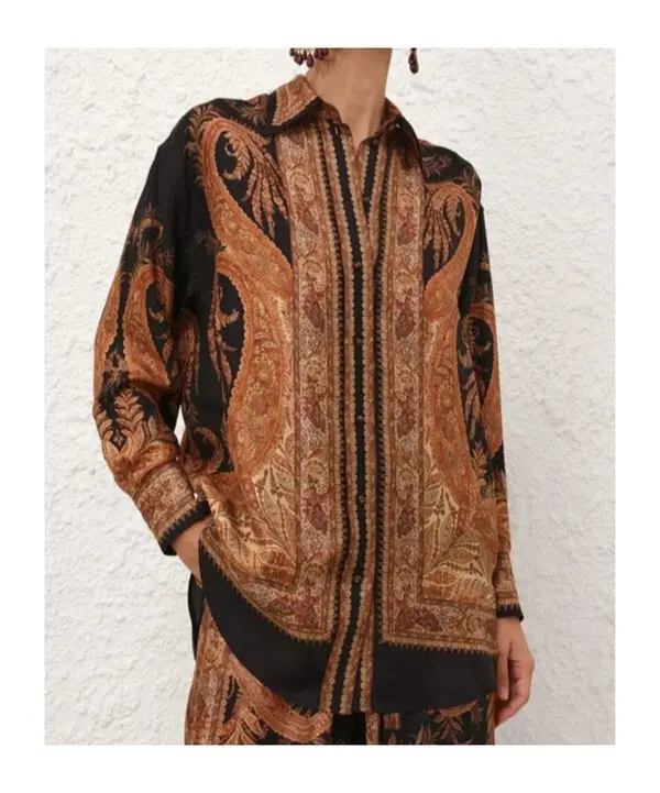 Zimmermann Hypnotic Relaxed Shirt