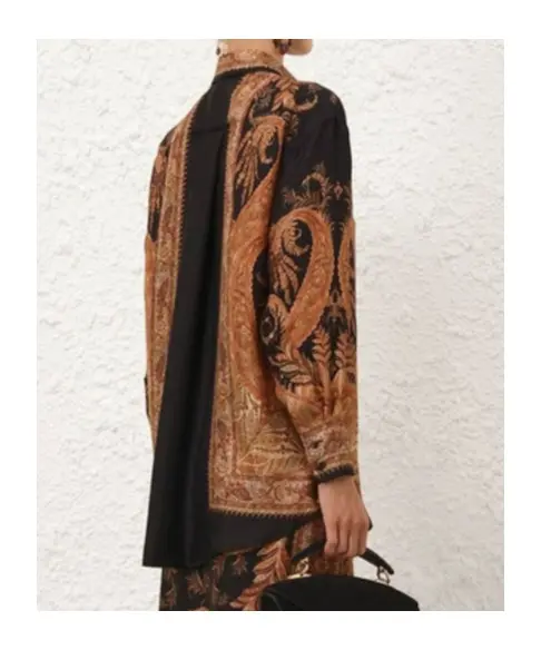 Zimmermann Hypnotic Relaxed Shirt