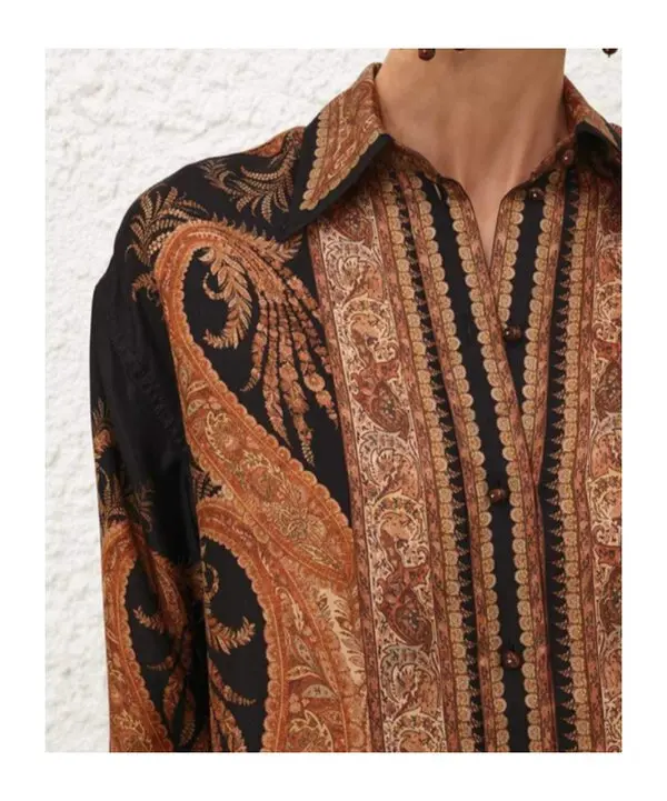 Zimmermann Hypnotic Relaxed Shirt