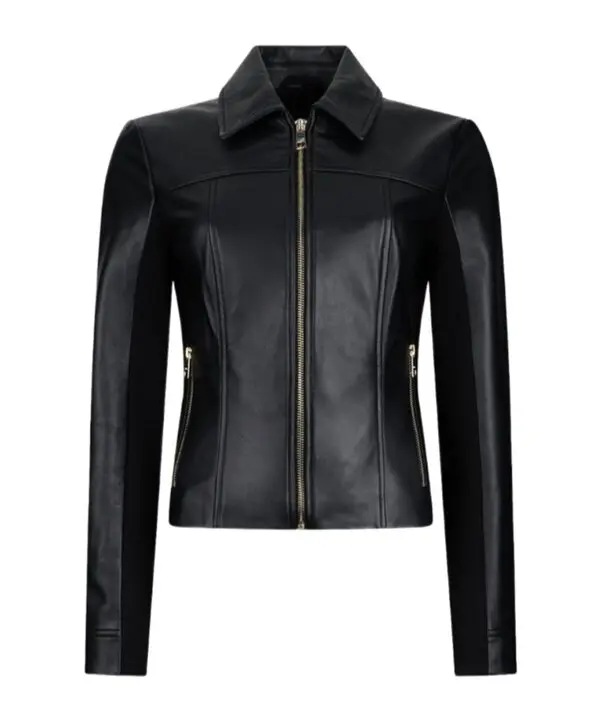 Liu Jo Slim Fit Leather Jacket