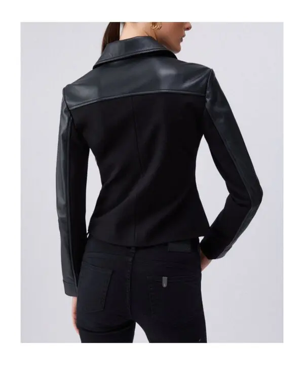 Liu Jo Slim Fit Leather Jacket