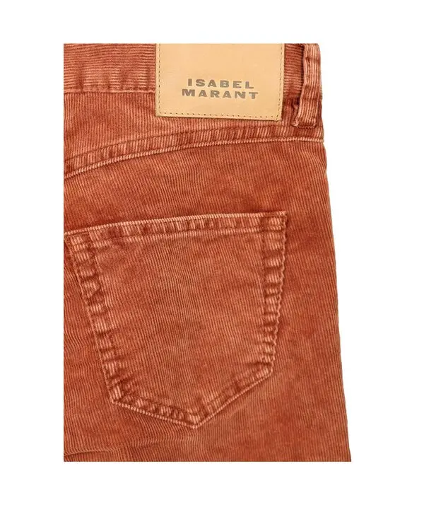 Isabel Marant Étoile Five-pocket Corduroy Trousers