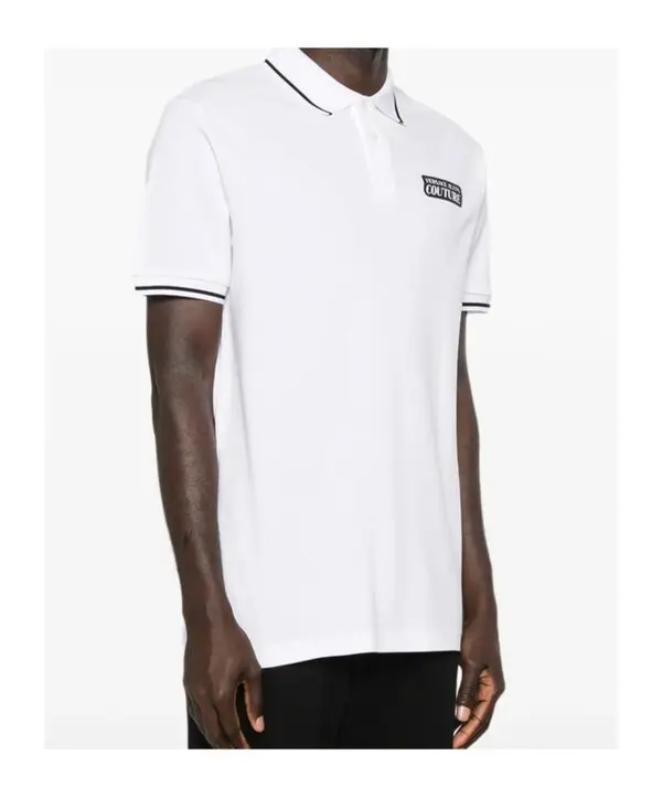 Versace Logo-print Polo Shirt