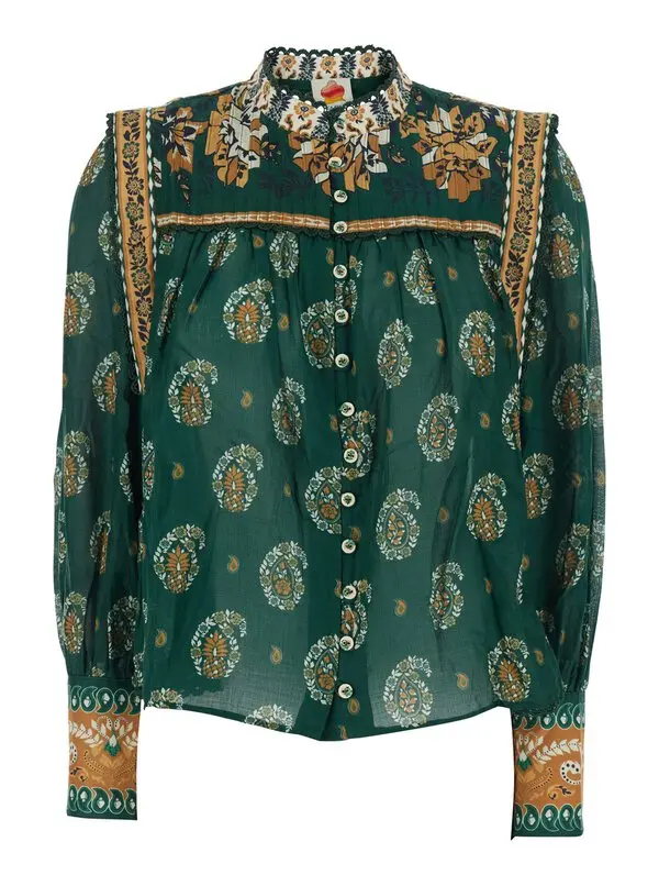 Farm Rio Tayla Printed Blouse - No