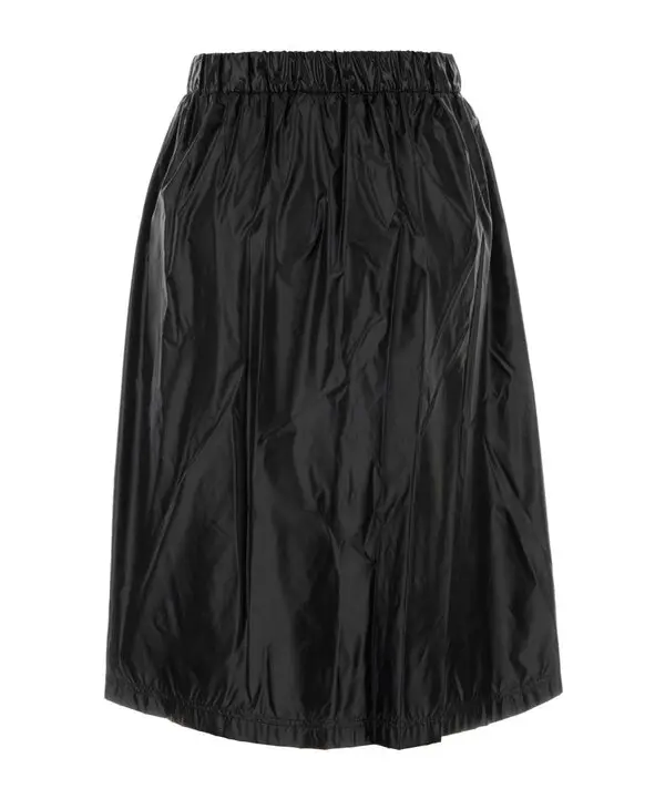 Herno Elastic-waist Skirt - Black