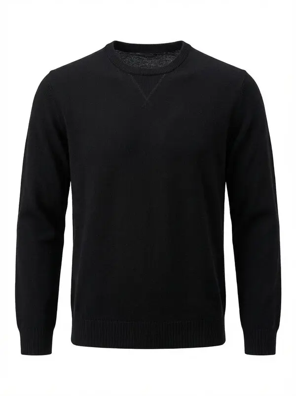 Gucci Round Neck Knitted Pullover - Black