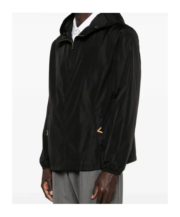 Valentino Garavani Hooded Zip-up Jacket