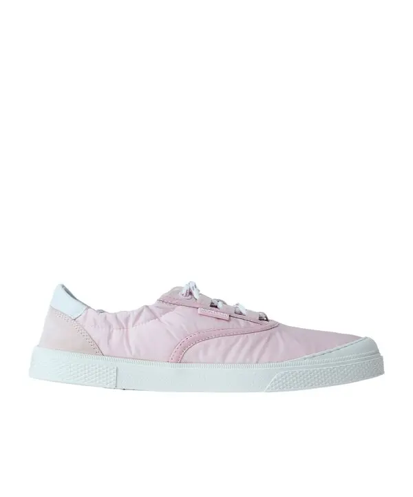 Moncler Round Toe Low Top Sneakers - White