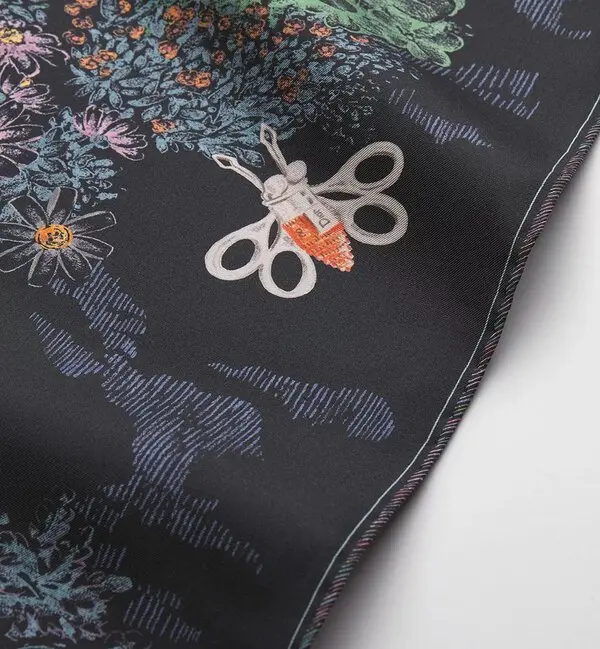 Dior Charming Garden90 Square Scarf
