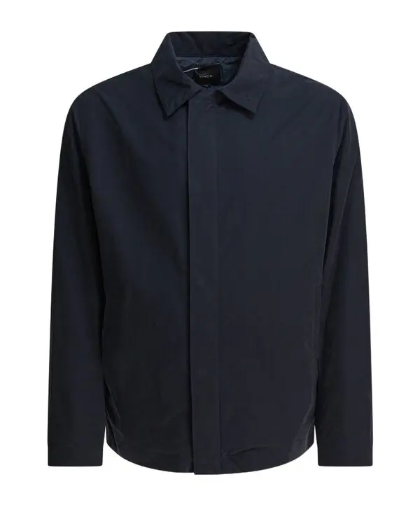 Vince Convertible Collar Jacket - Black