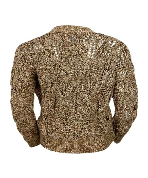 Eleventy Long Sleeve Buttoned Cardigan - Brown