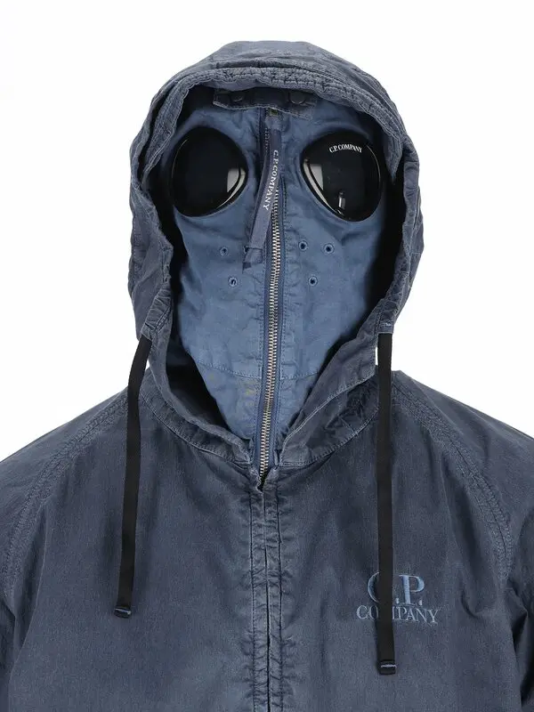 C.P. COMPANY Explorer Hooded Jacket With Embroidered Logo