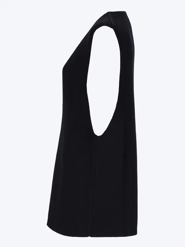 Rick Owens V-neck Knitted Vest