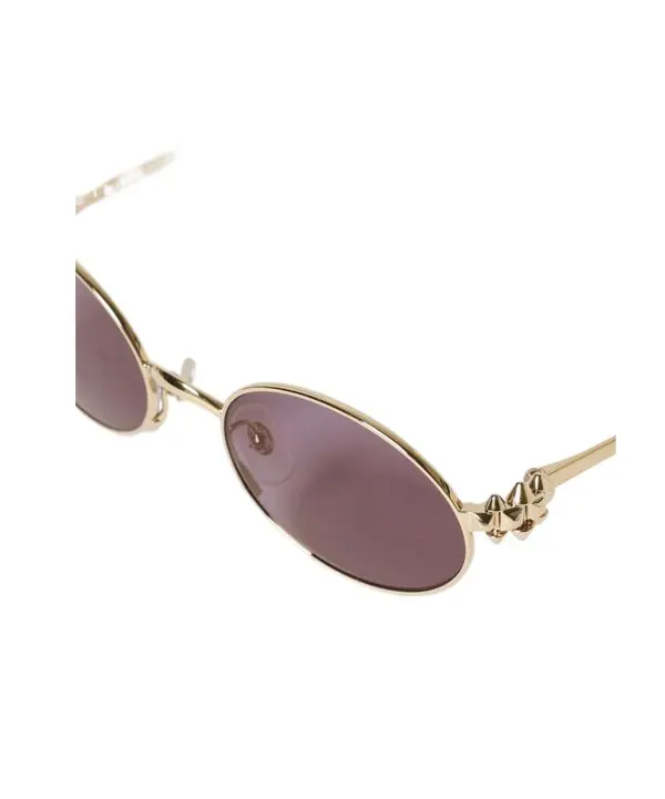 Cartier Oval Frame Sunglasses - Gold