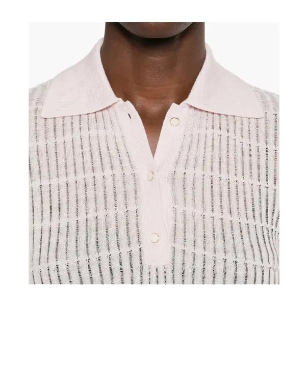 Max Mara Short-sleeved Collared Knitwear