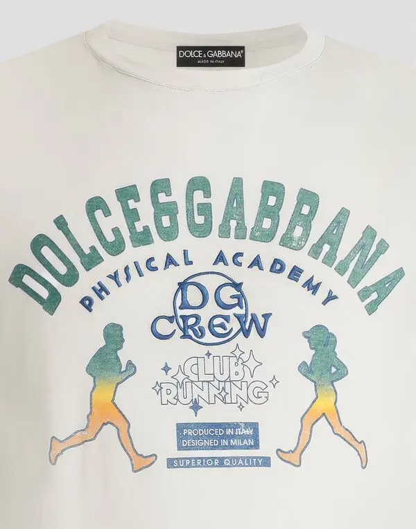 Dolce & Gabbana Dolce Gabbana Logo Detailed T-shirt