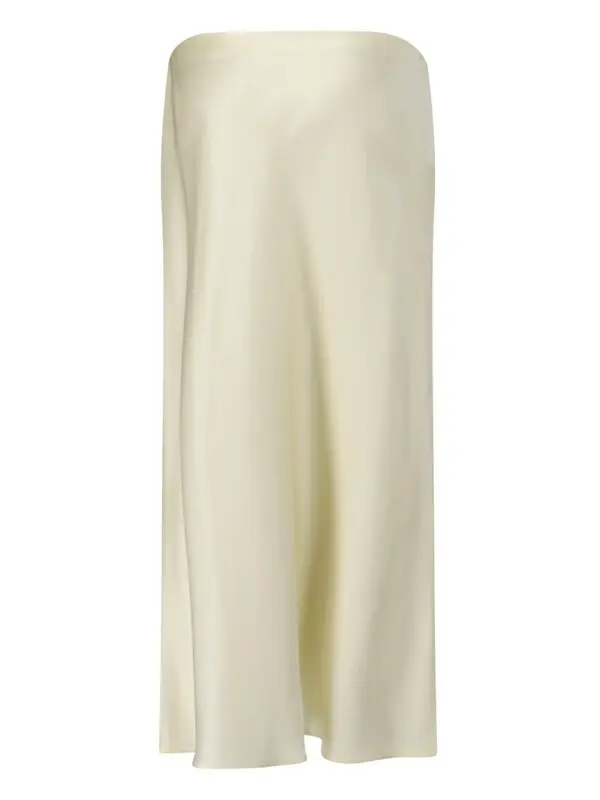 Khaite A-line Midi Skirt