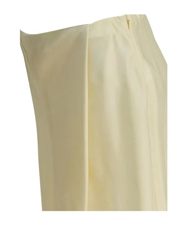 Khaite A-line Midi Skirt