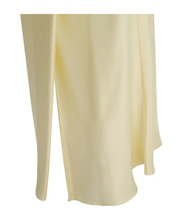 Khaite A-line Midi Skirt