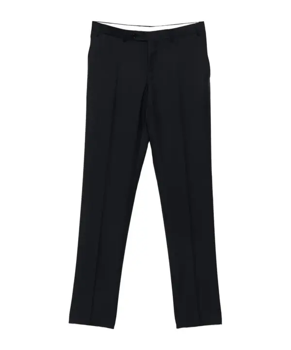 Canali Wool Trousers - Blue