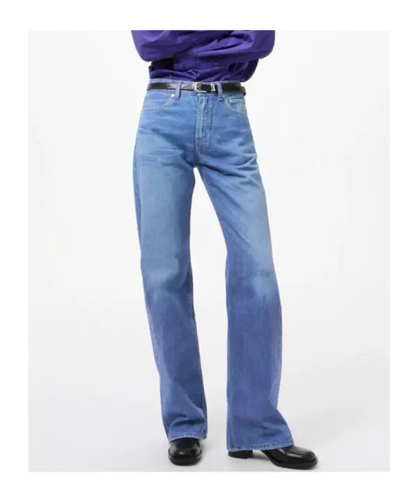 Our Legacy Wata Cut Jeans Faded Vintage Denim - Blue