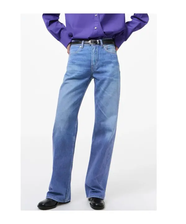 Our Legacy Wata Cut Jeans Faded Vintage Denim - Blue