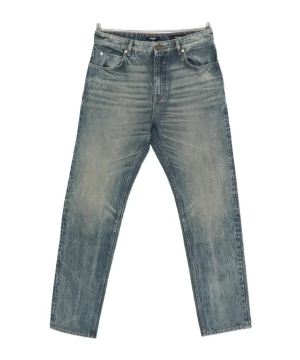 Balmain Logo Patch Jeans
